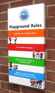 Box Tray Play Area School Signs - Signs 4 Schools